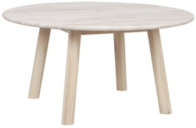 ROWICO Konferenční stolek TARANSAY světlý ø90 cm 120844