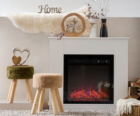 XXXLutz TABURET, dřevo, textil, kompozitní dřevo, 28/38 cm Ambia Home - Taburety - 008103028001