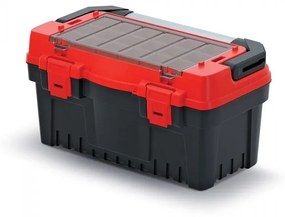 Kufr na nářadí s alu držadlem 47,6 × 26 × 25,6 cm, krabičky