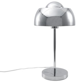 Stříbrná stolní lampa SENETTE Beliani