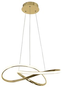Závěsné LED svítidlo Tangle 3 bronz
