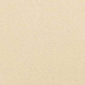 vidaXL 2místná rozkládací pohovka textil [375855] Barva: krémová
