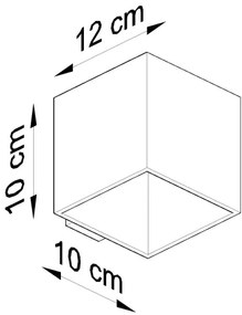 Brilagi -  LED Nástěnné svítidlo MURO 1xG9/3,5W/230V beton