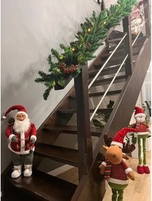 Dekorační Vánoční řetěz girlanda se světýlky 2,7m HQ, Ruhhy 22325