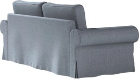 Potah na pohovku IKEA Backabro,  3-místná, rozkládací barva šedá látka pletený vzor