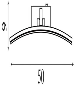Searchlight 79822-50SS-LED Obrazové svítidlo SANTORINI LED/10,88W/230V stříbrná