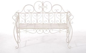 Zahradní lavička GS11173499 - Krémová antik