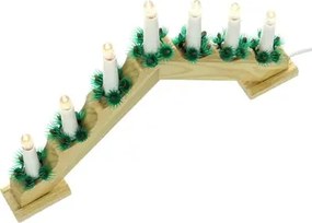 RETLUX RXL 234 svícen 7LED 3000K - teplá bílá / Časovač