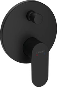 Hansgrohe Rebris S, vanová baterie pod omítku pro iBox universal, černá matná, 72466670