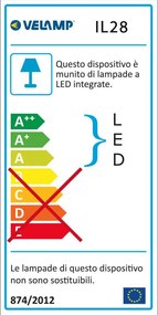 VELAMP IL28 LED dotykové noční osvětlení