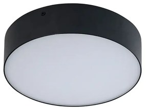LED stropní svítidlo Monza R 22 3000K černé