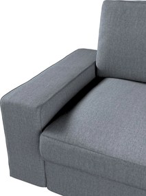 Potah na pohovku Kivik 2-místná nerozkládací barva šedá látka pletený vzor