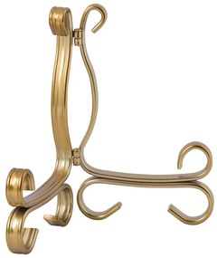 Stojan na dekorativní předměty ve zlaté barvě iDesign Astoria, 11 x 16 cm
