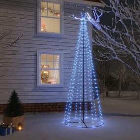 vidaXL Vánoční stromek kužel 310 ch LED diod 100 x 300 cm [343492] Barva: Studená bílá