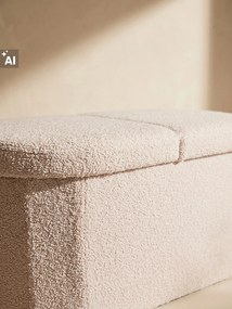 Sinsay - Taburet s úložným prostorem - pastelová růžová