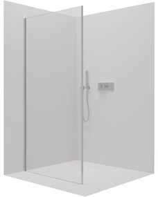 Cerano Porte, sprchová zástěna ke sprchovému koutu 100x195 cm, 8mm čiré sklo, chromový profil, CER-CER-413447