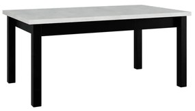 Konferenční stolek Kolir I, Barva dřeva: bílá-L, Barvy nožiček: černá