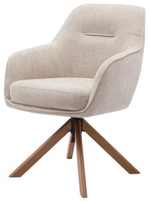 Designová otočná židle Sanjaya II len
