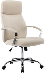 Kancelářská židle Caistor - látkový potah | krémová
