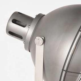 LABEL51 Podlahová lampa MAX stříbrná MT-2162