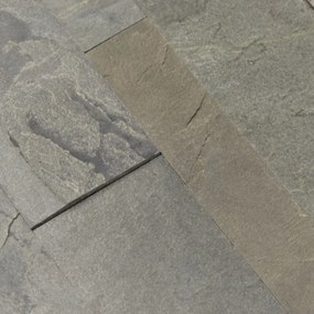 Samolepicí stěnový panel Quick Stone 3D South Grey 60x15 cm