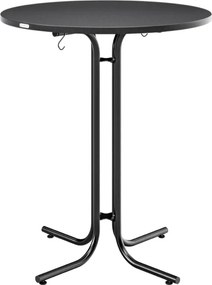 Cateringový skládací barový stůl Malik 80 cm šedý