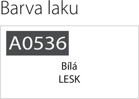 Intedoor IDEAL ID 95 1Z 2D skříňka s umyvadlem Barva: A0076 Antracit Lesk