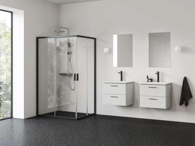 Ravak Blix II - Sprchové dveře NBLRV2K-90, 90x195 cm, černá/čiré sklo 1XM70300Z1