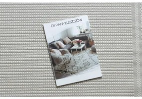 Dywany Luszczow Kusový koberec TIMO 5979 SISAL venkovní rám bílý Rozměr koberce: 240 x 330 cm