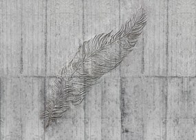 Komar Vliesová fototapeta Concrete Feather 350 x 250 cm