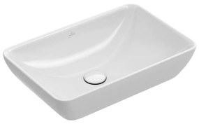 Villeroy & Boch Villeroy Boch Venticello - Umyvadlová mísa polozápustná, 550x360mm, s přepadem, alpská bílá 41135501