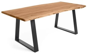 Jídelní stůl s deskou z akácie v přírodní barvě 90x180 cm Alaia – Kave Home