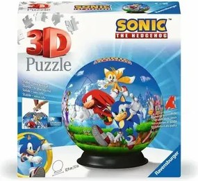 Ravensburger Puzzle-Ball Sonic the Hedgehog / 3D Puzzle / od 6 let