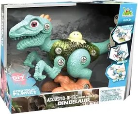 RAPPA Dinosaurus šroubovací se zvukem a světlem / od 3 let