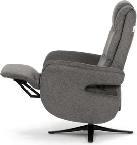 Polohovací křeslo šedé, elektrické TV-C5590 GREY2