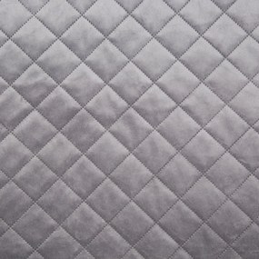 PŘEHOZ NA KŘESLO D91 LUIZ 5 70X160 CM STŘÍBRNÁ