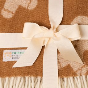 Merino vlněná dětská deka Gingerbread 100 x 75 cm Tweedmill
