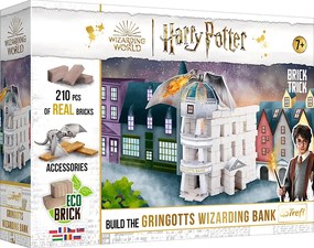 Trefl brick trick harry potter: gringottova kouzelnická banka m 210 dílů