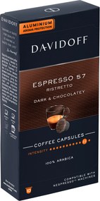 Tchibo - Davidoff Café Espresso 57 Ristretto – 10 kapslí - Intenzita: 11/12