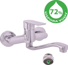 Slezák - RAV Umyvadlová/dřezová baterie VLTAVA ECO - VTE401.x/26, Chrom Rozteč připojení (mm): 150