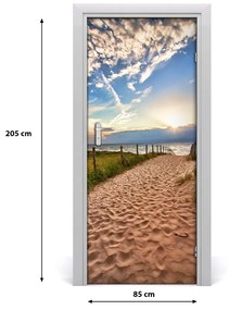 Fototapeta na dveře Stezka na pláž 85x205 cm