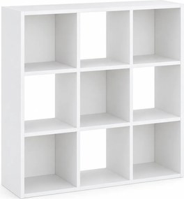 Regál Sinde 3x3, bílá