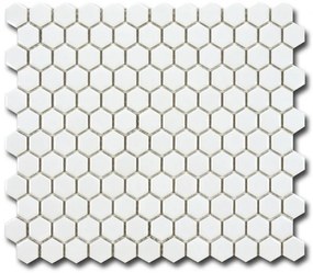 El Casa Mozaika keramická El Casa Hexagon Blanco Shine 26 x 30 cm - 147830