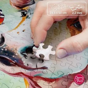 CHERRY PAZZI Puzzle Páni, kráva! / 500 dílků / 34,5x50 cm