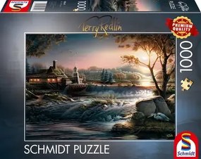SCHMIDT Puzzle Terry Redlin: Lights in the Wild / 1000 dílků / od 12 l