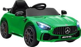 AIYAPLAY dětské elektrické autíčko 12 V dětské autíčko s dálkovým ovládáním 2.4G, USB, MP3, hudba, elektrické autíčko se světly, měkký start, funkce …