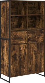 Servírovací skříň Kouřový dub 81 x 36 x 150.5 cm 3403036