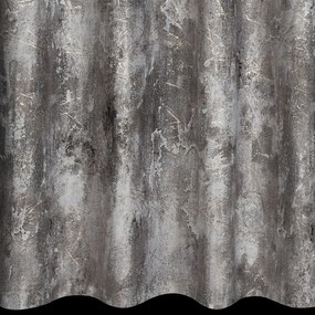ZATEMŇOVACÍ ZÁVĚS NA KROUŽCÍCH ESTER 140X250 CM VZOROVANÁ