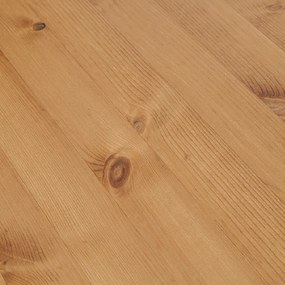 Massive home | Belluno Elegante bílá komoda 5S z masivu s dubovou deskou