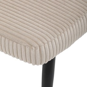 Relaxační křeslo s podnožkou L7285 CRM6, krémová